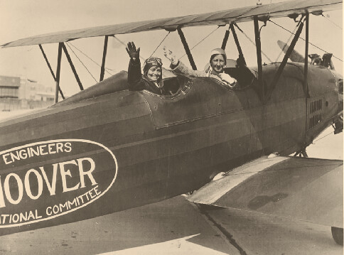 Mary Foster Bain and Mrs. Samuel DeBear — Calisphere