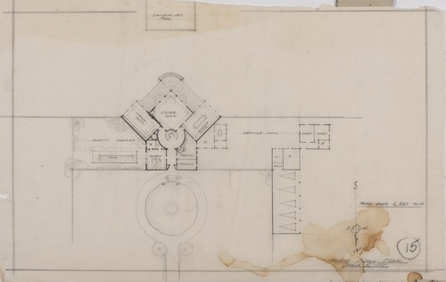 Lutah Maria Riggs: Von Romberg house (Montecito, Calif.) plans — Calisphere