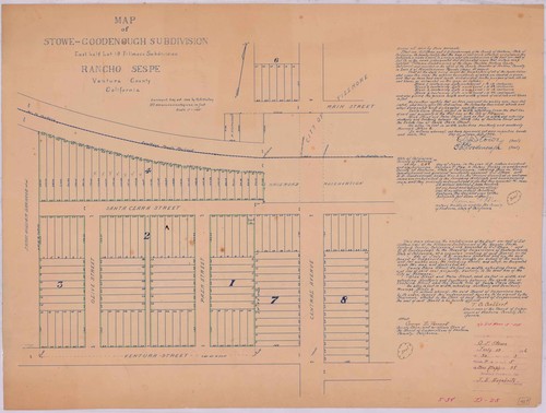 Stowe-Goodenough Subdivision, Part of Lot 19 of Fillmore Subdivision of ...