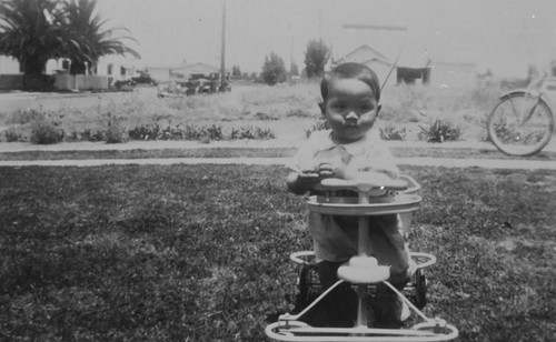 Ronald Jue as a Child — Calisphere