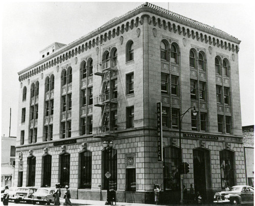Bank of America Building, 1940s — Calisphere