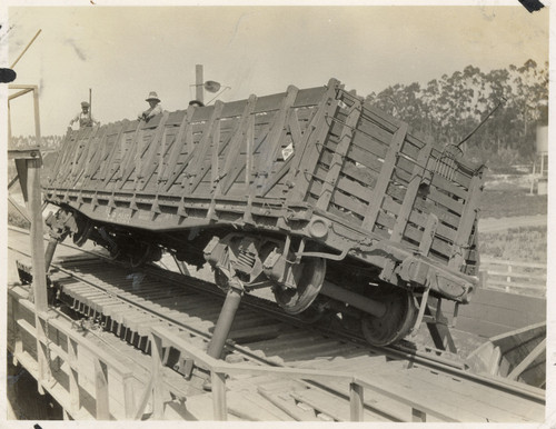 Freight Car At Oxnard Sugar Factory — Calisphere