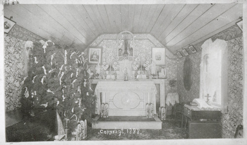 Chapel Interior at Rancho Camulos — Calisphere
