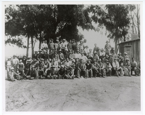 Group Portrait, Filipino Farm Workers at Arneill Ranch — Calisphere