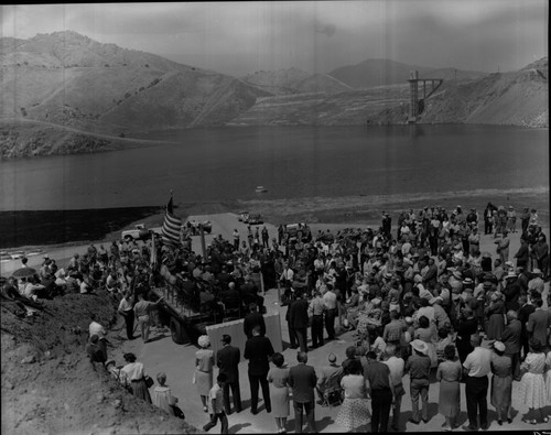 R.A. Grom, Terminus Dam, Tulare Co. Dedications and Ceremonies ...