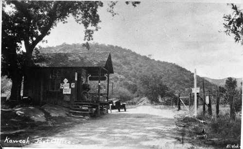 Kaweah, Tulare Co. Buildings and Utilities, Kaweah Post Office — Calisphere
