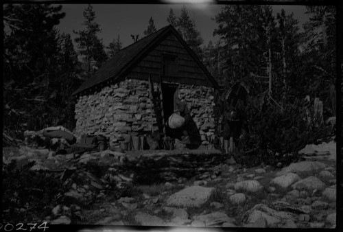 Ranger Stations, Tyndall Creek Ranger Station. Individual unidentified ...