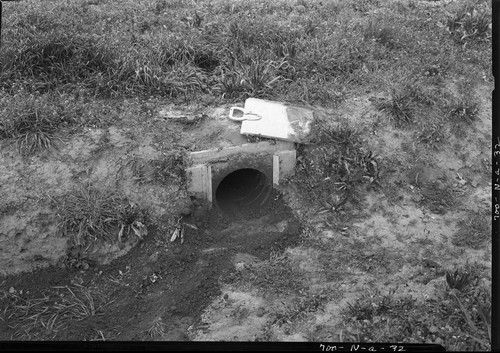 Armco head gate model 150, used as field gate on alfalfa strips on side ...