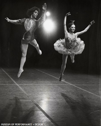 Virginia Johnson and another dancer in Christensen's Nutcracker, 1971 ...