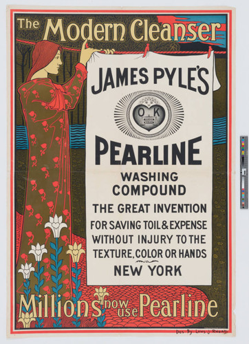 Modern cleanser : James Pyle's pearline washing compound — Calisphere