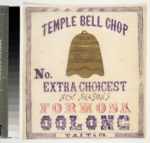 Temple bell chop — Calisphere