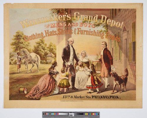 Wanamaker's grand depot for men's and boys' clothing, hats, shoes and ...