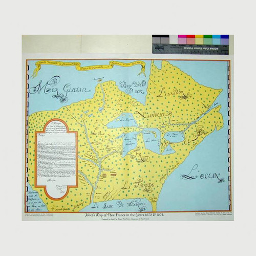Joliet's map of New France in the years 1673 & 1674 / prepared by ...