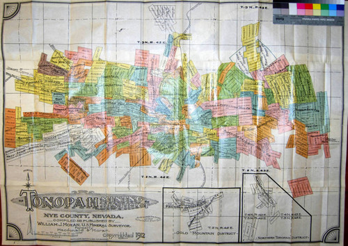 Tonopah Mining District, Nye County, Nevada / compiled and published by ...