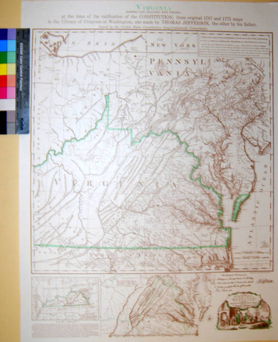 Virginia (Eastern Part, including West Virginia) at the time of the ...