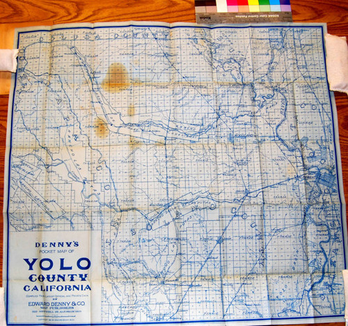 Denny's pocket map of Yolo County, California : compiled from latest ...
