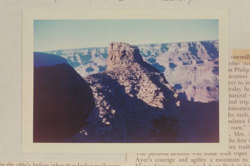 Coronado Butte from near head of Hance Trail — Calisphere