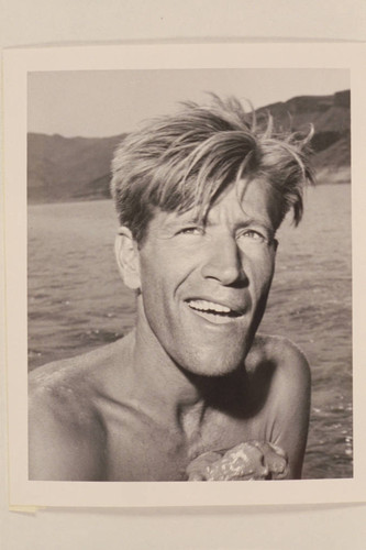 Lee Cramer, Glendale, California. At end of traverse of Grand Canyon ...