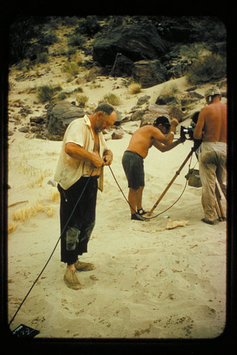 Doc Reed near camera — Calisphere