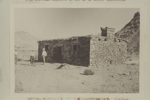 The Fort at Lees Ferry. May? Note boat at right — Calisphere