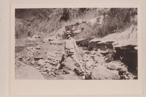 Crystal Creek. Estimated flow of 2-second feet. H. Stabler came out to ...
