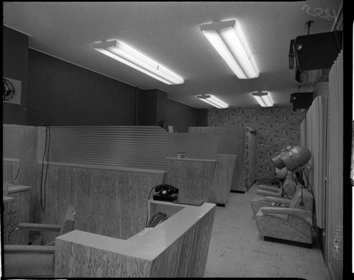 Lighting and AC in a beauty parlor — Calisphere