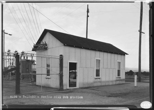 Venice Hill Substation — Calisphere