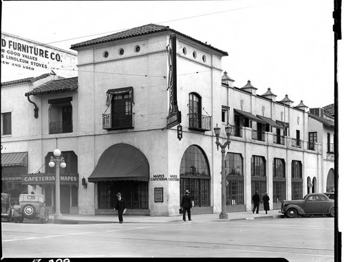 Mapes Cafeteria, San Bernardino — Calisphere