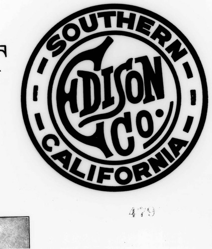 Southern California Edison Company logo — Calisphere