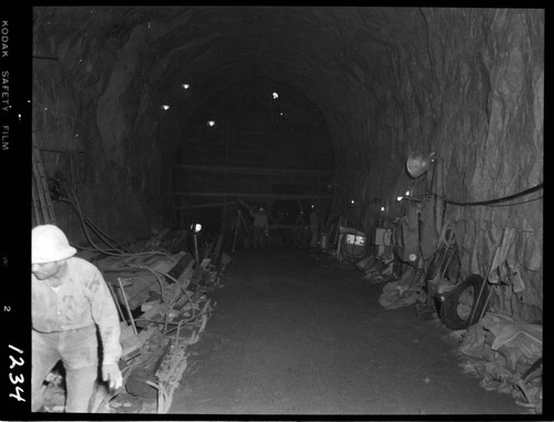 Big Creek - Mammoth Pool - Diversion tunnel plug forms — Calisphere