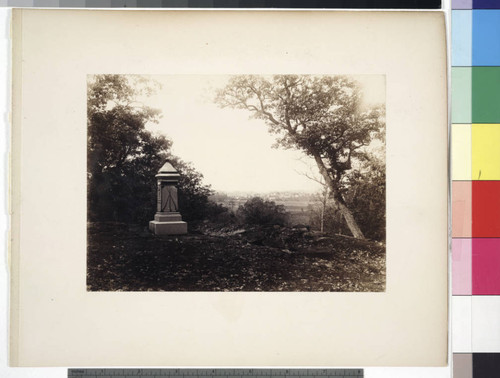 Seventh Indiana Infantry Monument, Culp's Hill, Gettysburg — Calisphere