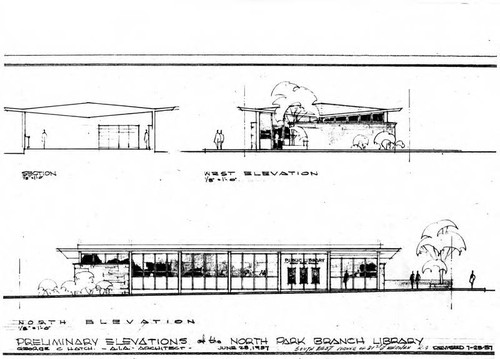 San Diego Public Library - North Park Branch Library — Calisphere