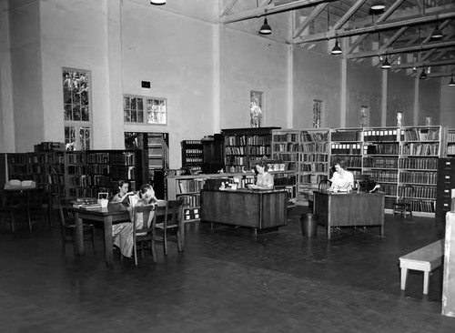Temporary Central Library at Balboa Park, Children's Room — Calisphere