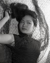 Glamour portrait of student from China — Calisphere