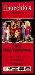 Finocchio's promotional postcard — Calisphere