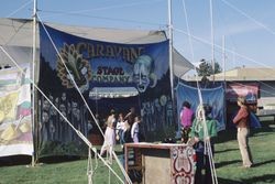 Caravan Stage Company's Cosmodrome tent at Sonoma State University, Oct ...