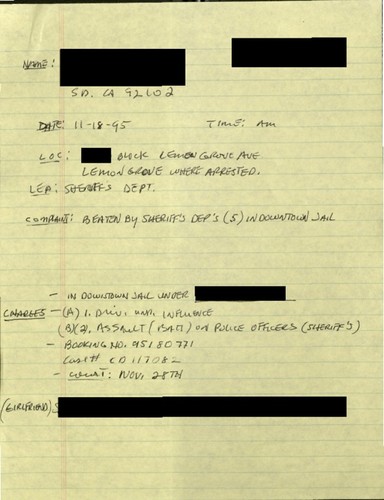 Anonymized complaint file (box 27, folder 60) — Calisphere