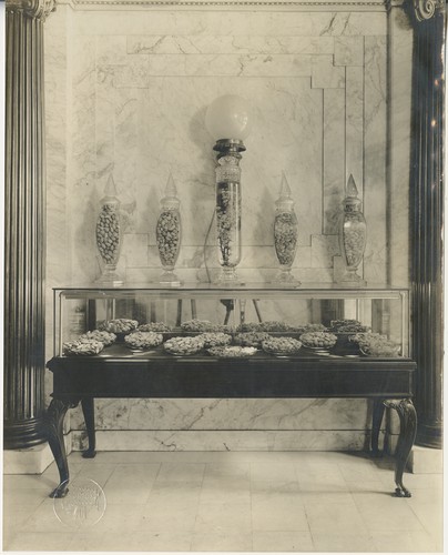 A-02, Almond display at San Francisco, CA offices, Morton, n.d — Calisphere