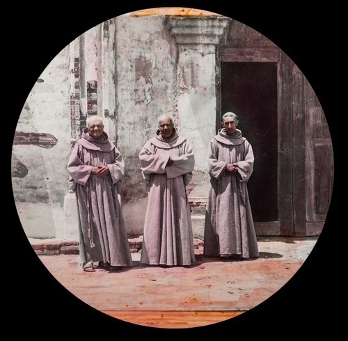 Miscellaneous: Three Monks, San Juan Capistrano — Calisphere