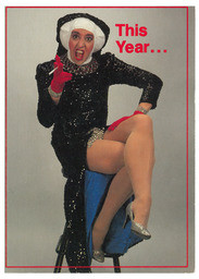 Gilbert Baker Sister Chanel 2001 greeting card — Calisphere