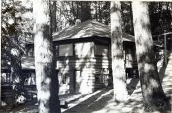 Camp Meeker bungalows, Camp Meeker, California, 1979 or 1980 — Calisphere