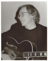 Dean Parks playing the guitar in Los Angeles , February 2000 ...