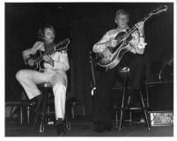 Ron Eschete & Mundell Lowe jam session at the Los Angeles Press Club ...