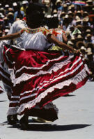 Pochutla, dancing with skirts, 1982 or 1985 — Calisphere