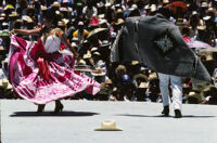 Pochutla, dancing with skirts, 1982 or 1985 — Calisphere