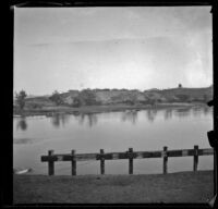 Fort Yuma (California), as viewed from the west bank of the Colorado ...