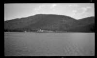 Hawk Inlet, viewed from an approaching ship, Juneau vicinity, 1946 ...