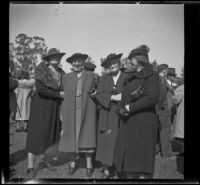 Alice Baltzell Tibbetts, Leta French, and Laura Bell Gibson pose with ...