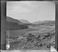 View looking across Moosa Valley, Escondido vicinity, about 1915 ...