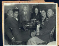 Wesley and Elizabeth Profit out on the town, Los Angeles, 1940s ...